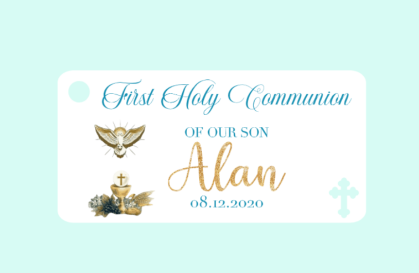 First Holy Communion Bigliettini/ Tags MMFC-012 – J&S Italian Imports